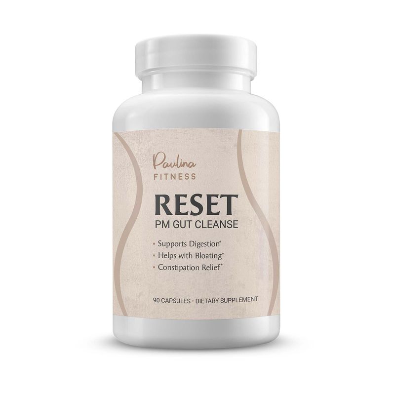 Paulina FITNESS Reset Overnight Digestive Aid, Bloating Relief, & Gut ...