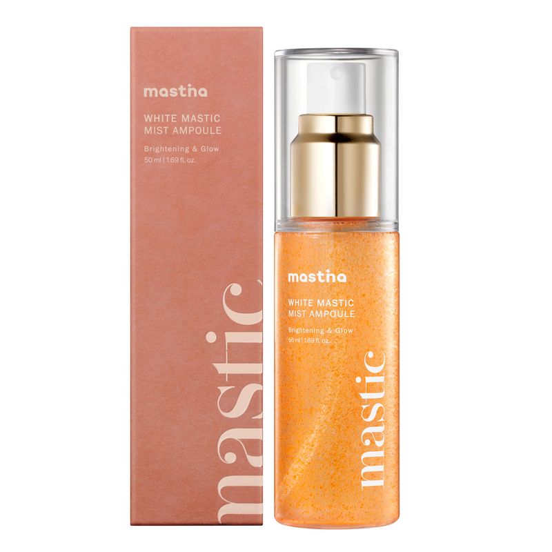 Mastina White Mastic Ampoule Mist (1.7fl oz) - All-in-One Face Spray for Natural Glow, Hydrating ...