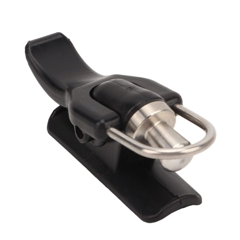 Black Marine Fishing Rod Clamp with Sea Fishing Casting Trigger, Cannon ...