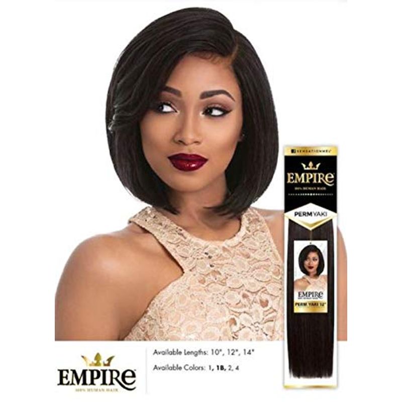 Sensationnel Empire Yaki weave hair - Empire straight yaki human hair ...