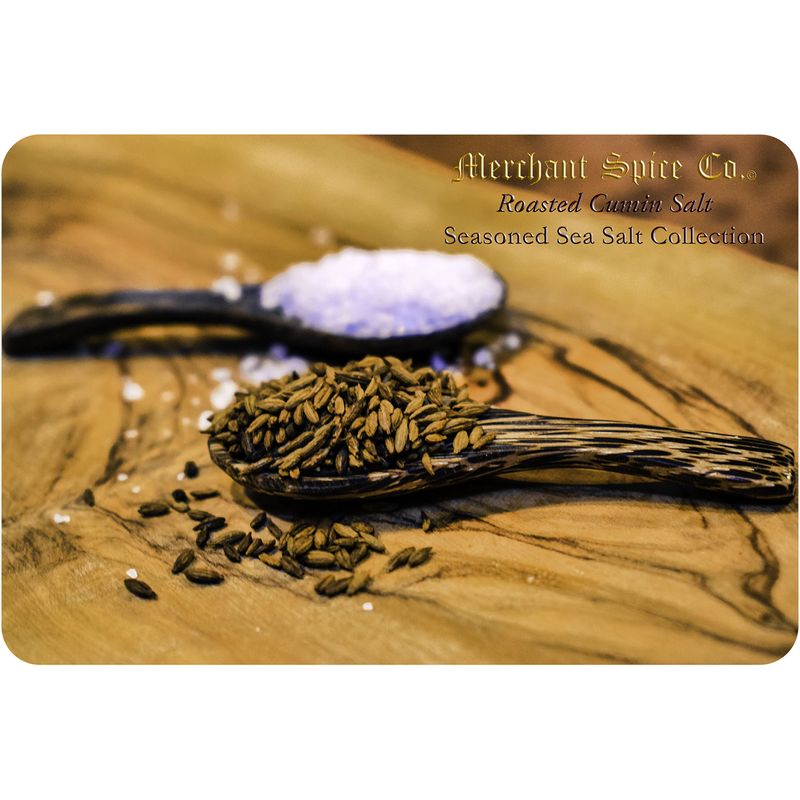 Roasted Cumin Salt from the Seasoned Sea Salts Collection by Merchant ...