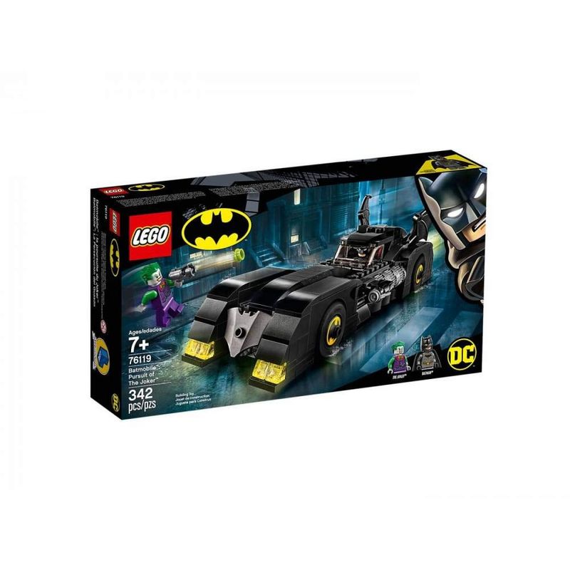 LEGO DC Batman Batmobile: Pursuit of The Joker 76119 Building Kit (342 ...