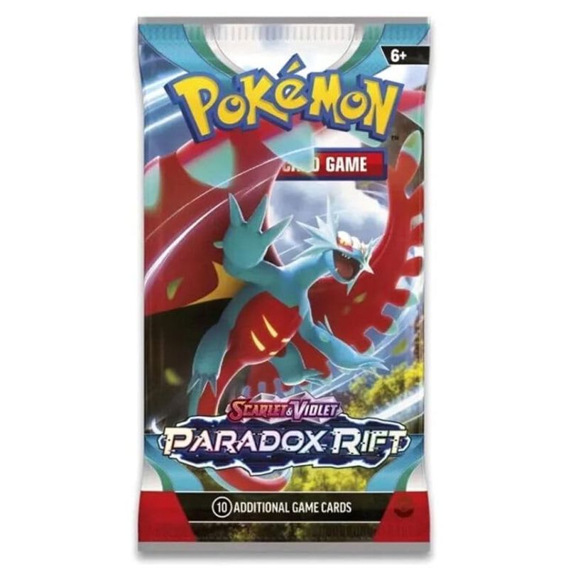 Paradox Rift - Pokemon Single Sealed Booster Pack - Sealed - 10 Cards ...