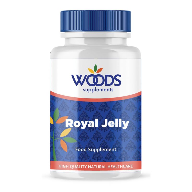 Royal Jelly Capsules from Woods Supplements | with Protein, Vitamins ...