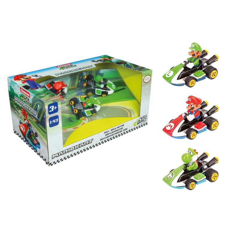 SUPER MARIO PULL BACK KART SET - Online Marketplace - EveryMarket