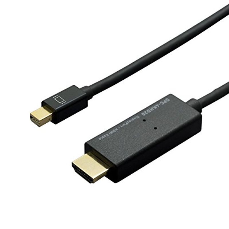 Miyoshi 4K Compatible Mini DisplayPort to HDMI Converter Cable DPC ...