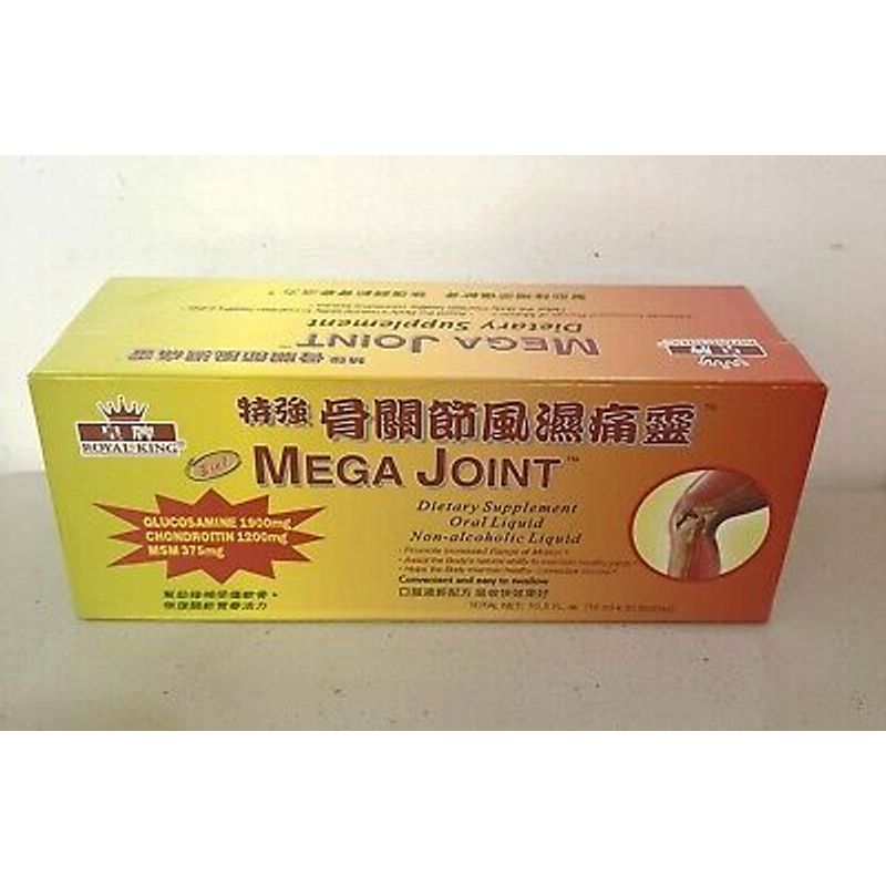 1 Box Royal King Mega Joint with Glucosamine, Chondroitin & MSM 30 ...