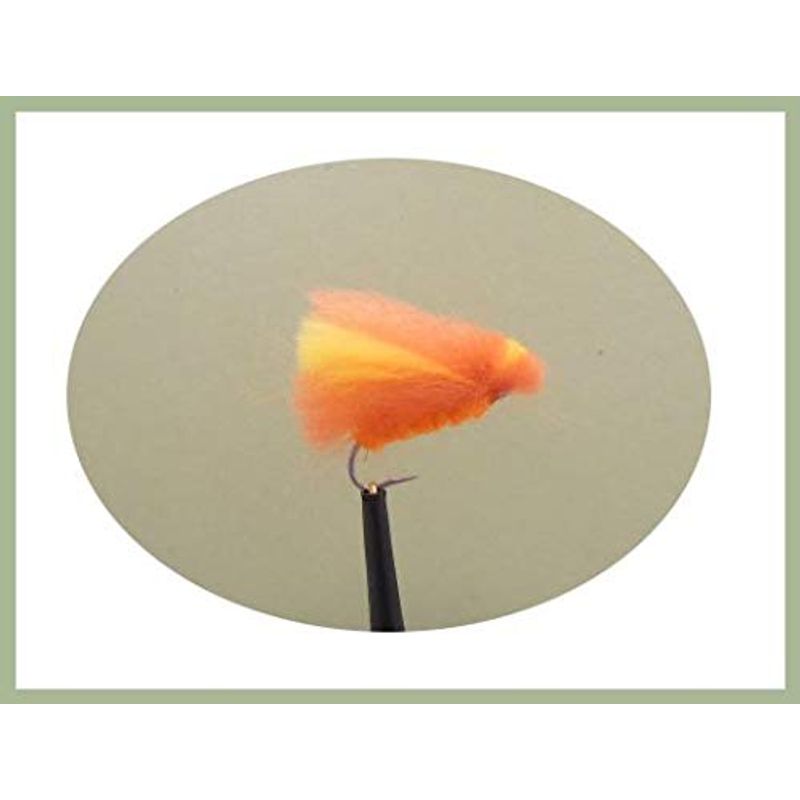 Troutflies UK Bung Fishing Flies, 6 Pack Orange & Yellow, Size 10 ...