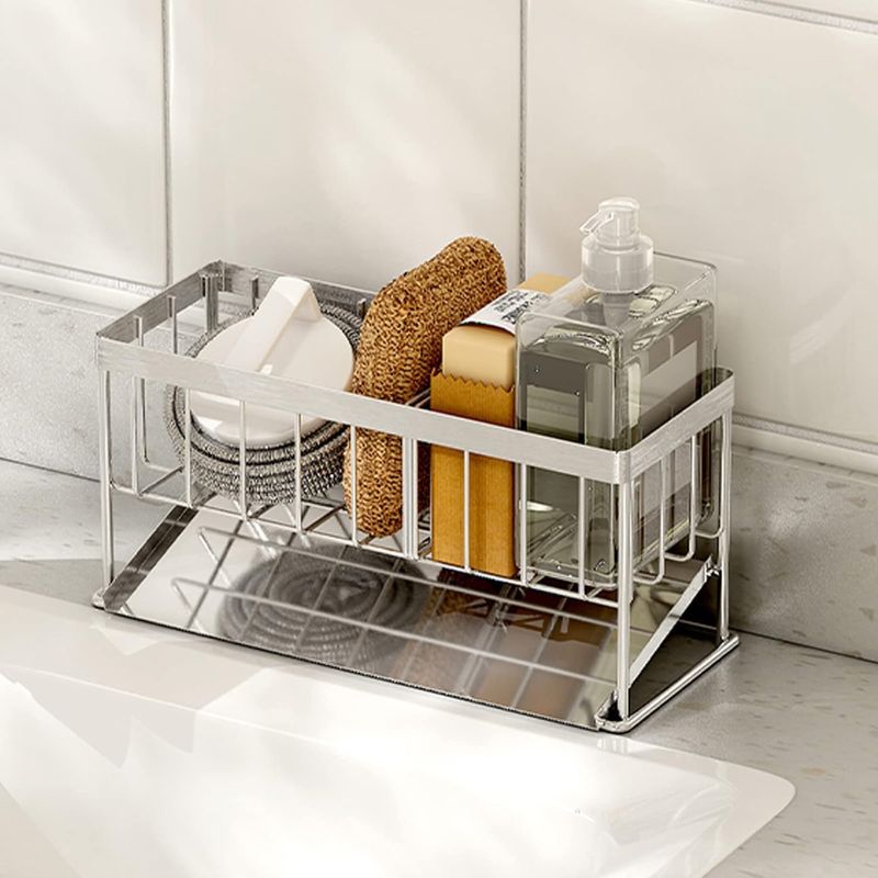 TATIU Sponge Holder, Sponge Rack, Water Flowing, Rustproof, Stainless ...