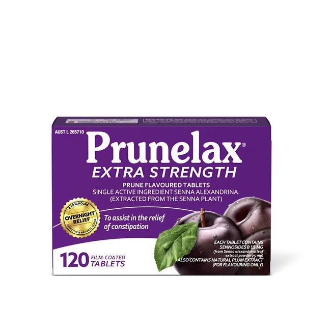 Prunelax Tablets - Extra Strength Natural Laxative Supplement ...