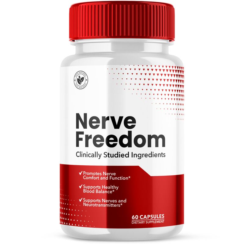 Nerve Freedom Advanced Nerve Support Formula Max Strength Vitamin 60 ...
