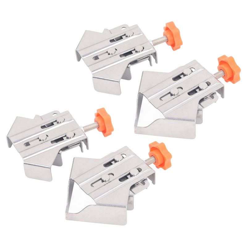 Right Angle Clamp, 4PCS 90 Degree Corner Clamps for Woodwork ...