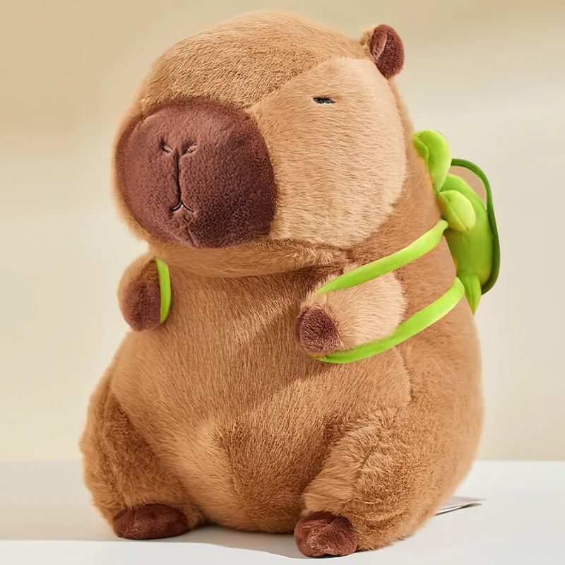 redaica 9.8in Capybara Plush Cute Capybara Stuffed Animals with Turtle ...