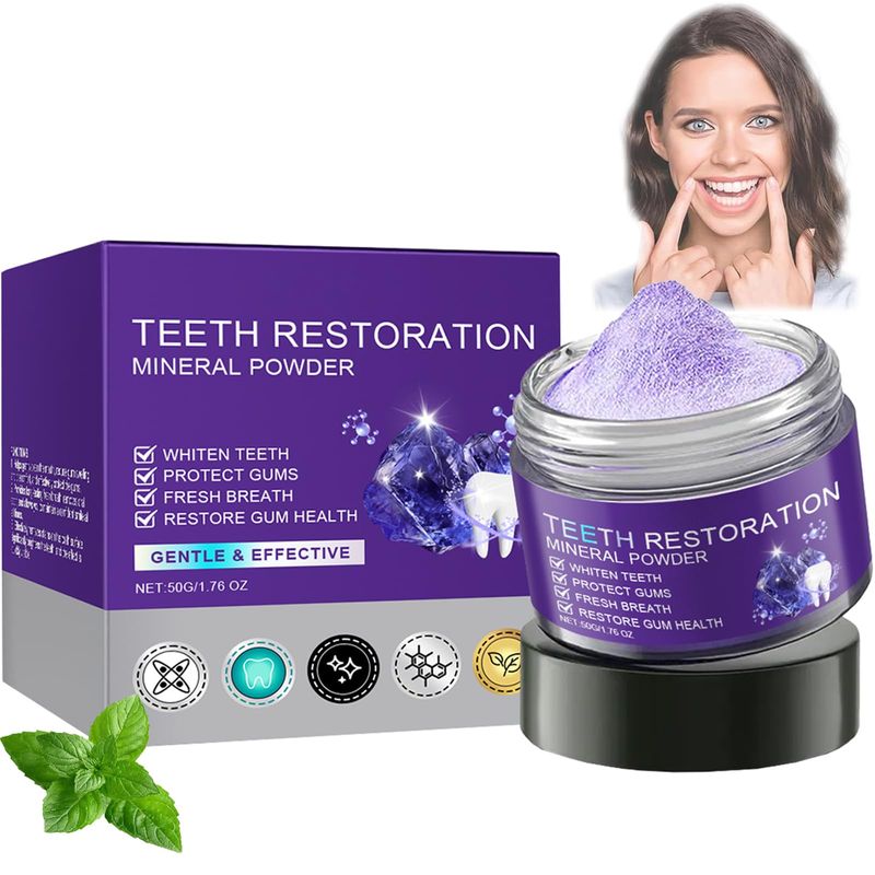 Mineral Tooth Powder - Enhance Teeth Luster & Strengthen Gums ...
