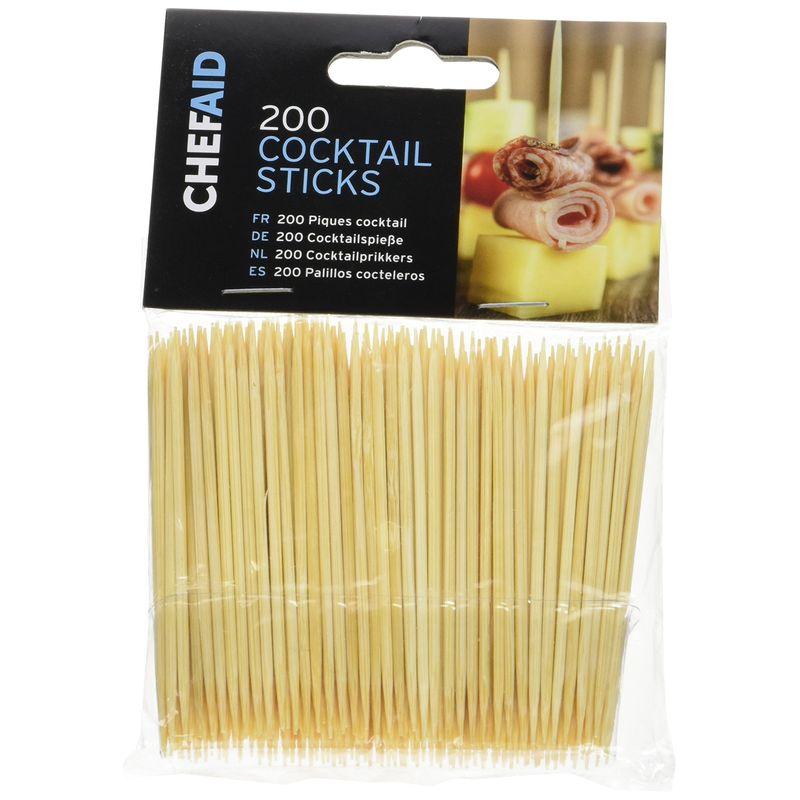Chef Aid Cocktail Sticks, Beige, 8 cm - Online Marketplace - EveryMarket