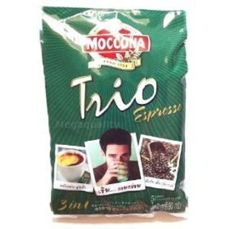 Moccona Trio Instant Coffee Mix Powder 3 in 1 Expresso 18gx27sticks Made in Thailand - EveryMarket