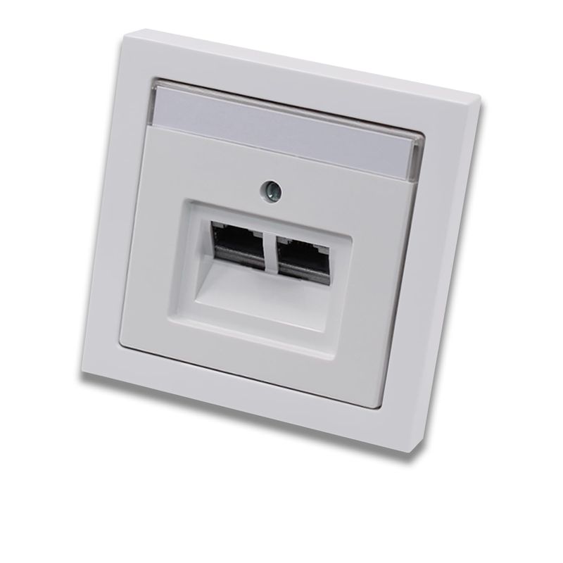 Ebrom S Bj Sets Busch Jäger Complete Set 2 Network Sockets 2 Way