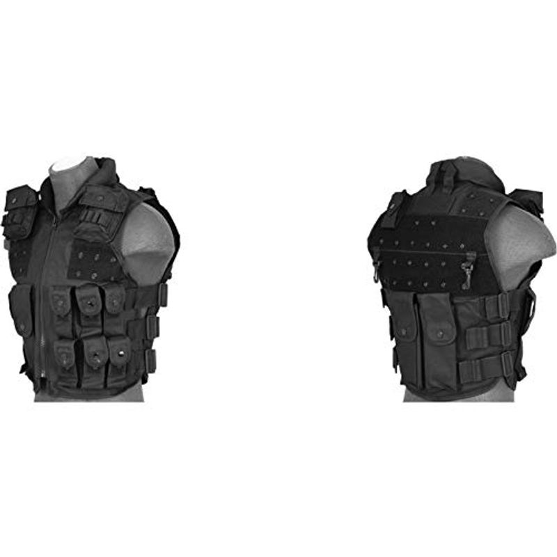 Lancer Tactical SWAT Police Replica Tactical Youth Vest with Patches Medium Size - Online ...
