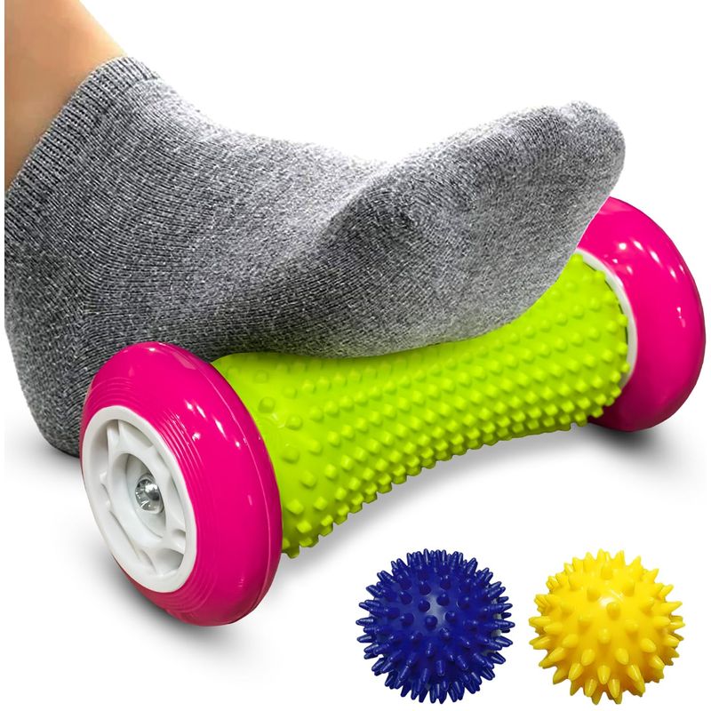 XN8 Sports Foot Massager, Plantar Fasciitis, Feet Roller with Spiky ...