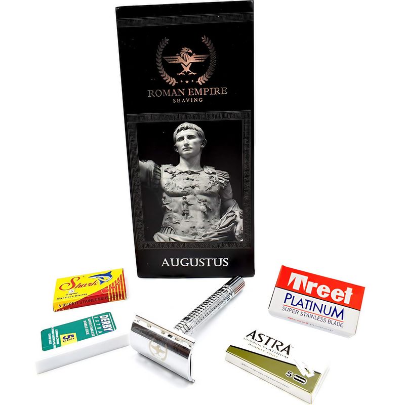 Roman Empire Shaving® Augustus Safety Razor - Elegant Safety Razor for ...