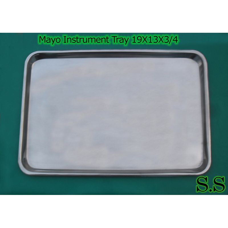 Mayo Instrument Tray 19X13X3/4 Surgical Dental veterina - Online ...