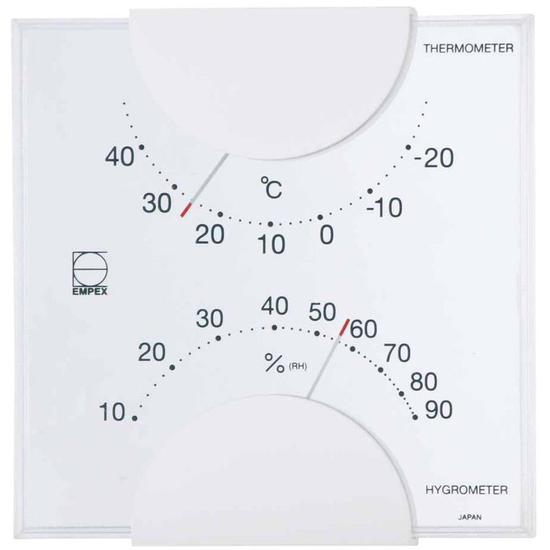 EMPEX LV-4901 Weather Meter, Thermometer, Hygrometer, Can be placed on ...