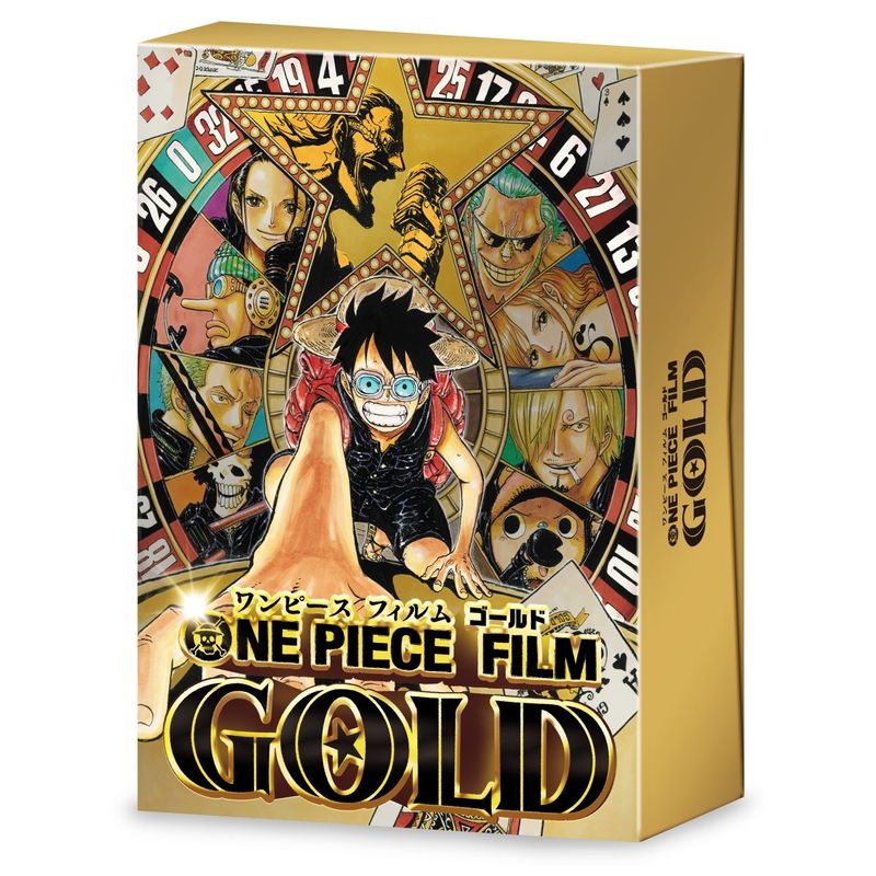 ONE PIECE FILM GOLD DVD GOLDEN LIMITED EDITION - Online Marketplace ...
