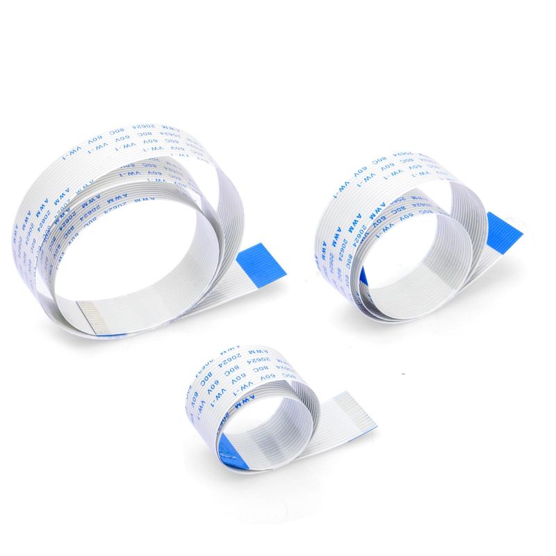 OSOYOO Camera Cable for Raspberry Pi 20CM +30CM + 50CM 3pcs Ribbon Flex ...