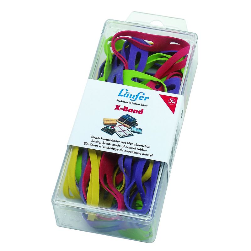Läufer 59075 Rondella X-Band, Elastic Cross Bands, Rubber Bands 150 x ...