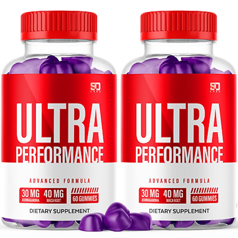 (2 Pack) Ultra Performance Gummies For Men - Advanced Formula Vitamin ...
