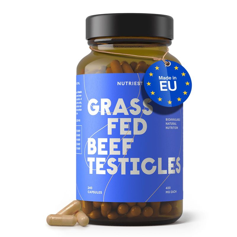 Nutriest Organic Beef Testicle Extract - EU Pasture Holding and Grass ...