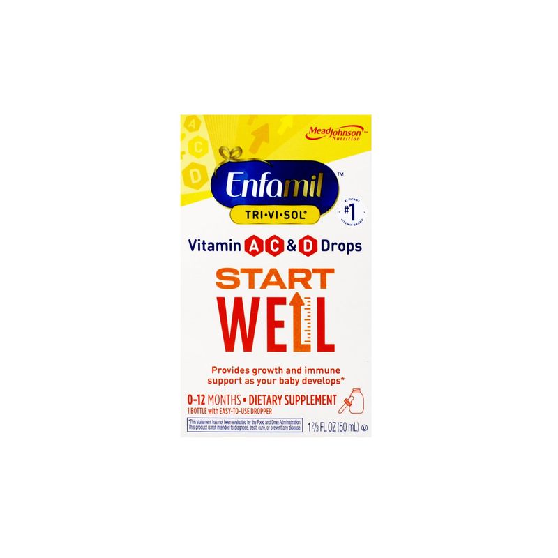 Enfamil Tri-Vi-Sol Supplement Drops, Vitamins A,D and C for Infants 1. ...