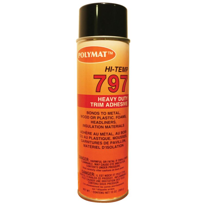 Polymat 797 Hi-Temp Spray Adhesive Marine hi temperature water ...