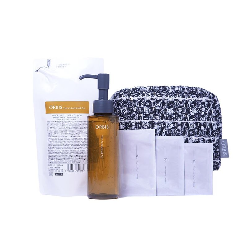 Orbis The Cleansing Oil Coffret Kit with Pouch - Online Marketplace ...
