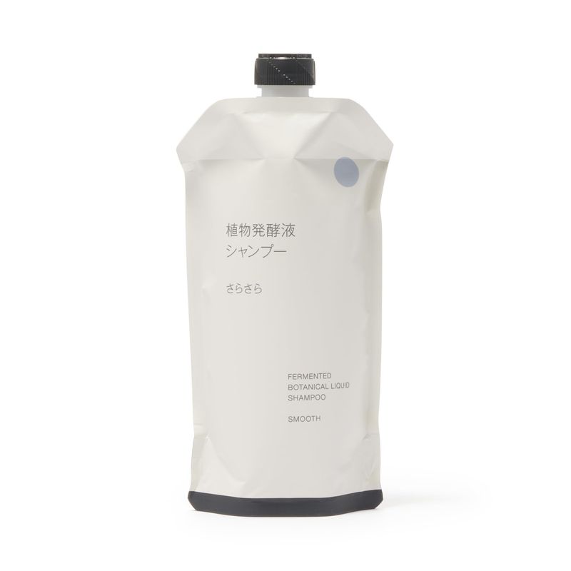 MUJI 84465574 Plant Fermentation Liquid Shampoo Smooth (For Refill), 11 ...