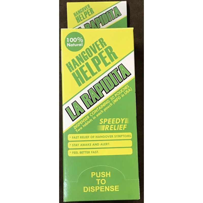 20 Pouches Of La Rapidita Hangover Helper - Online Marketplace ...