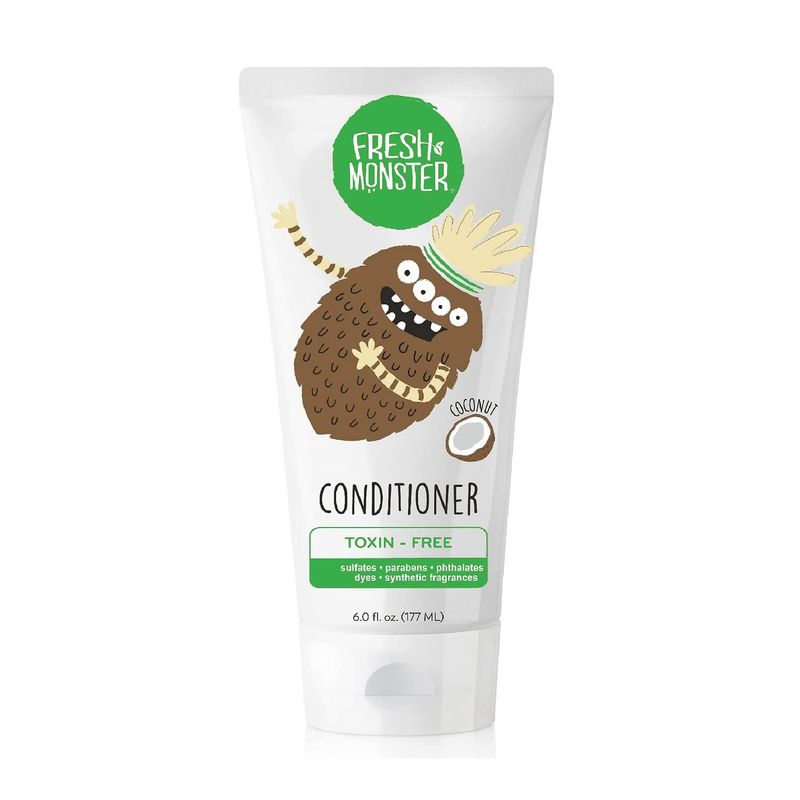 Fresh Monster Kids Hair Conditioner, Toxin-Free, Hypoallergenic ...