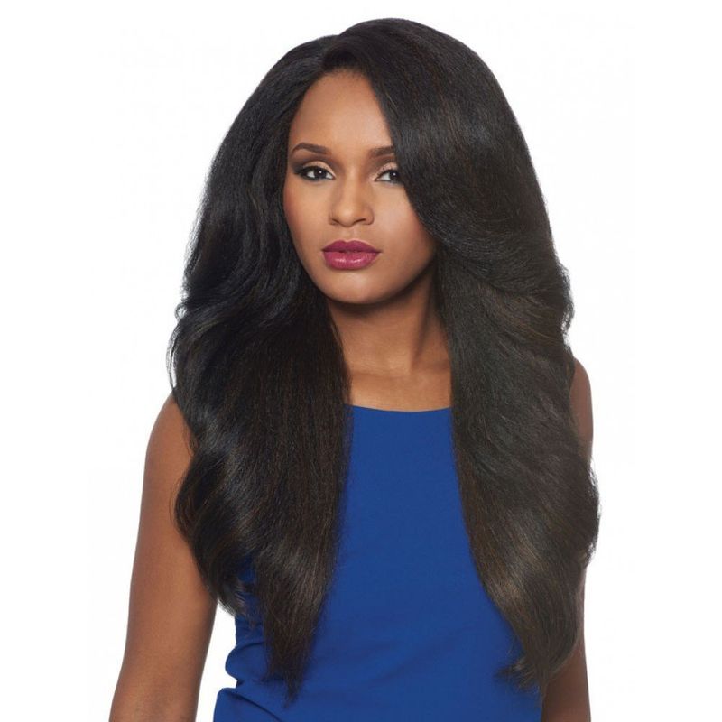 Outre Synthetic L-Part Lace Front Wig NEESHA Color: 1B Off Black ...