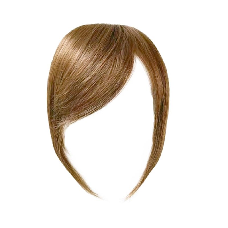 Dsoar Thick Side Bangs Clip in Real Human Hair Bangs Natural Clip On ...