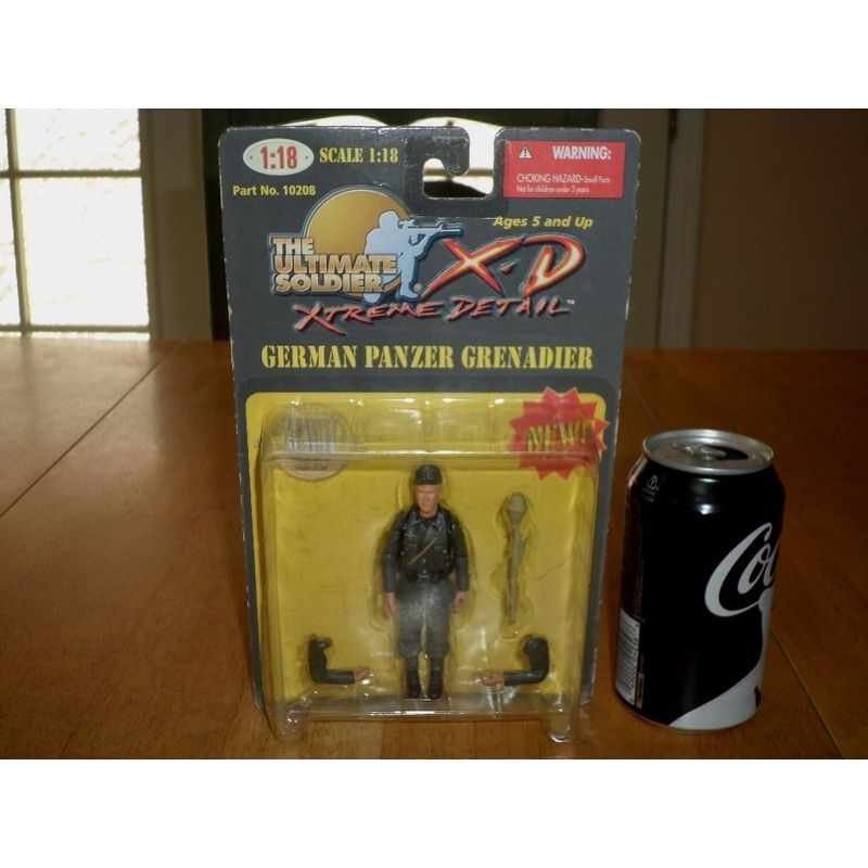 WW#2, GERMAN PANZER GRENADIER FIGURE, The Ultimate Soldier XD Toys ...