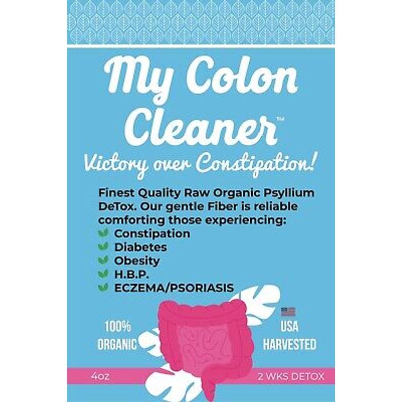 MCC DETOX WELLNESS COLON FLUSH KIDNEY, LIVER, MUCUS CLEANSER: MY COLON ...
