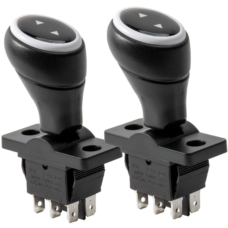 2PCS 6V 12V weelye Kids Bumper car Joystick Replacement Parts Forward ...