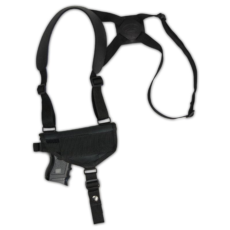 Barsony Cross Harness Shoulder Holster compatible with GLOCK 19 23 26 ...