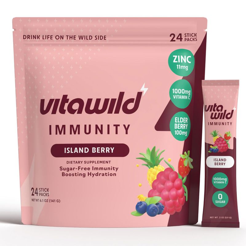 VitaWild Immunity + Hydration Electrolyte Drink | Elderberry & Zinc ...