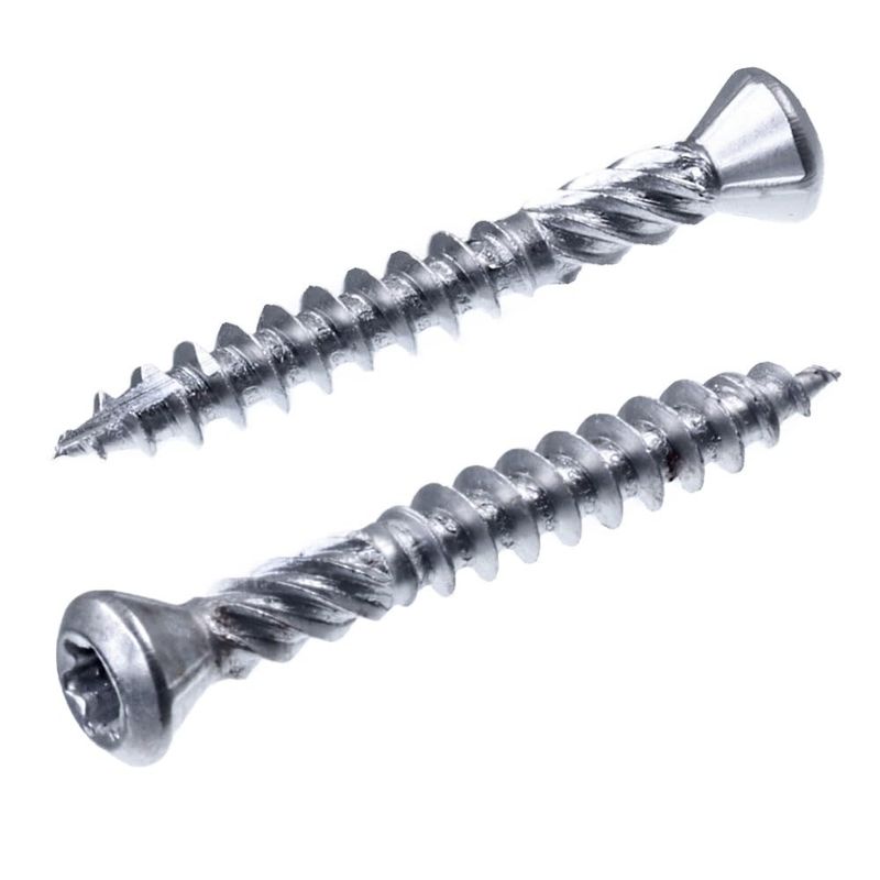 SECCARO 3.2 x 30mm A2 Stainless Steel Decking Screws with Cut Tip and ...