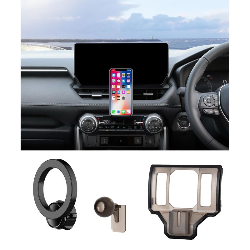 MaserWeller 2019-2024 Toyota RAV4 Smartphone Holder, Magnet, MagSafe ...