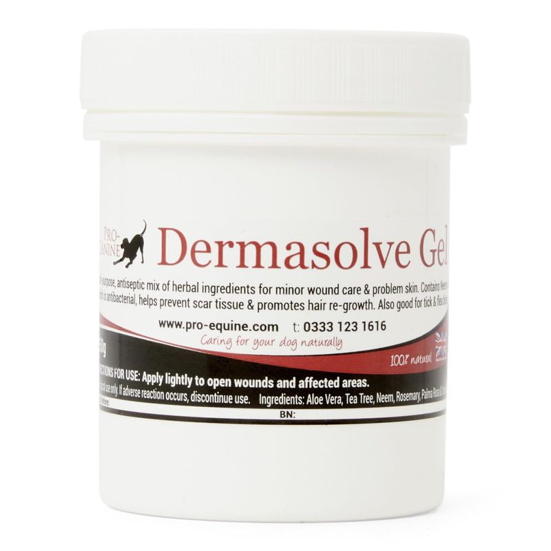 Dermasolve First Aid Gel for Dogs, 150g, Soothing plant basedAloe Vera ...