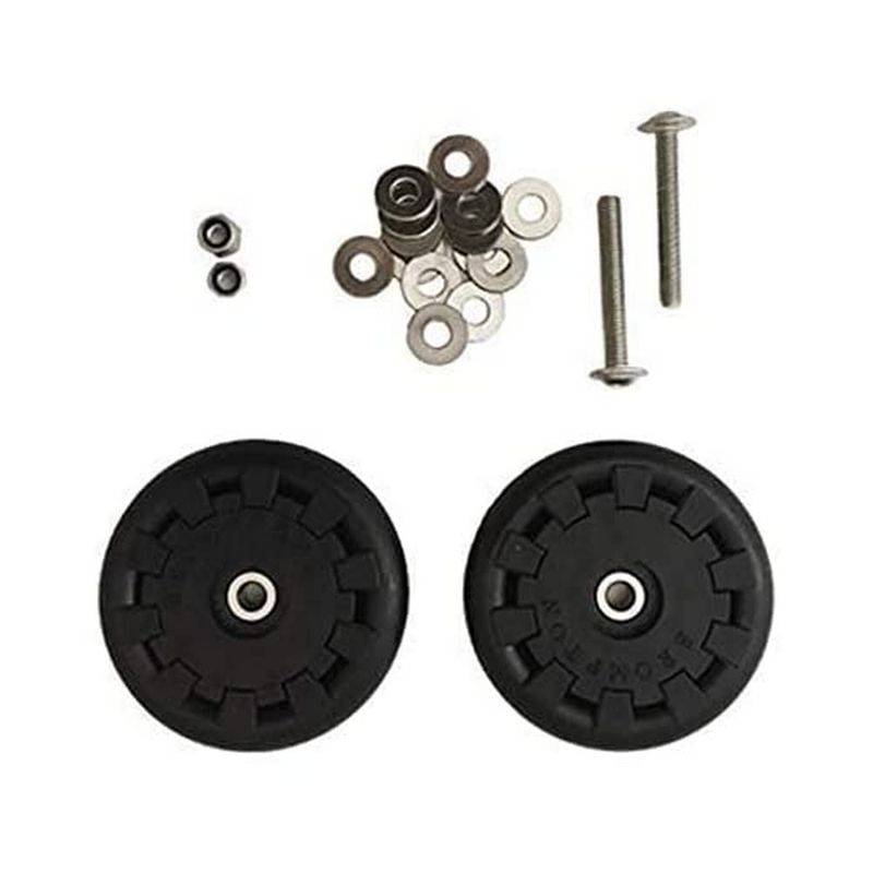 ERROR:#N/A Brompton Eazy Wheel Rollers Kit - 5mm holes - For Rack ONLY ...