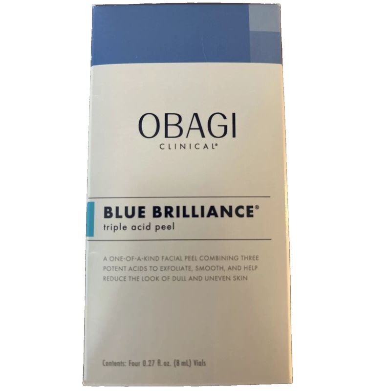 OBAGI Clinical Blue Brilliance Triple Acid Peel ( 0.27fl.oz. ) (8ml ...