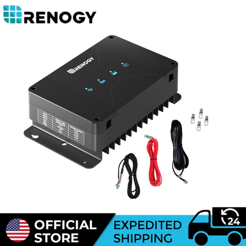 Renogy DCC50S 12V 50A DC-DC On-Board Battery Charger with MPPT - Online ...